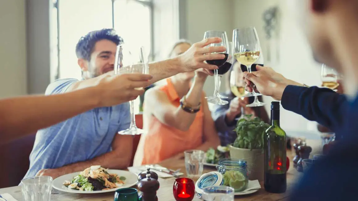 Should You Drink Alcohol Before or After Eating?